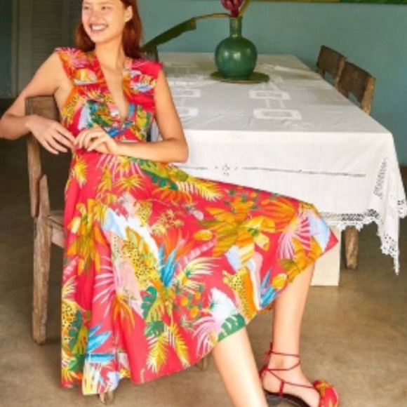 FARM Rio | Dresses | New Farm Rio Tropical Jungle Dress | Poshmark